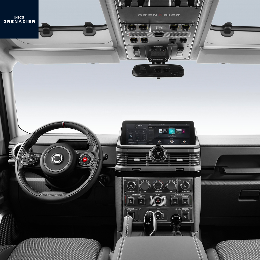INEOS Grenadier Dashboard Warning Lights | Regal INEOS Grenadier